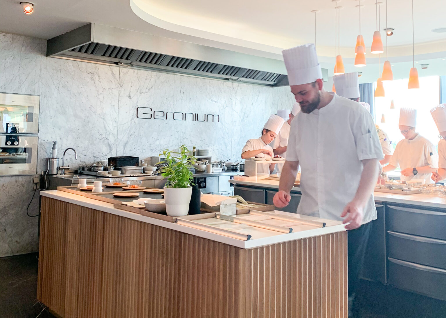 An evening at Restaurant Geranium - shanlois