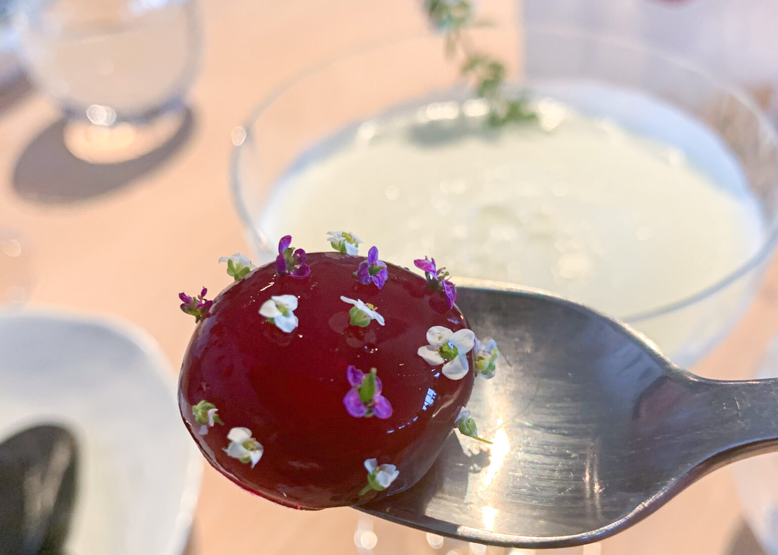 An evening at Restaurant Geranium - shanlois